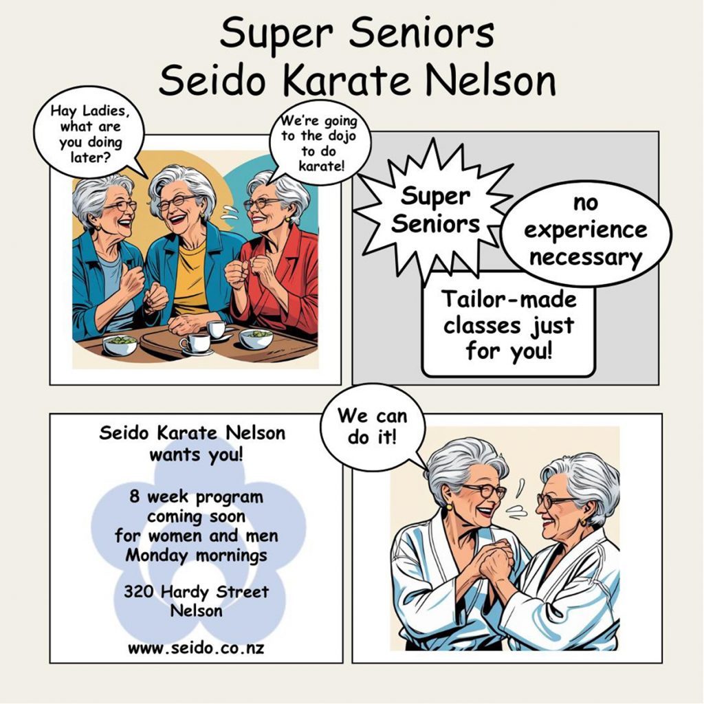 Seido Karate » SUPER SENIORS KARATE